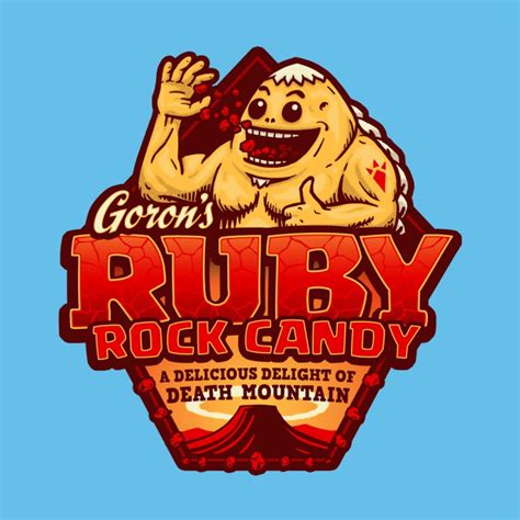 Goron Ruby Rock Candy Womens T Shirt Coryfreemandesign