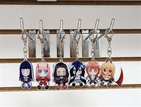 Zero Two Se Fumo Chibi Acrylic Keychain Hookedonhype