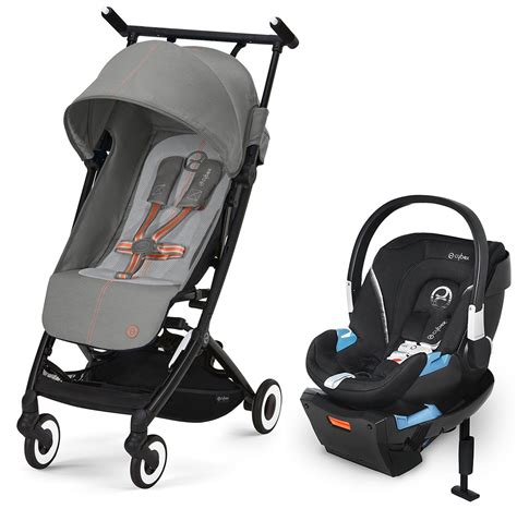 Cybex Libelle 2 Compact Stroller Aton 2 Sensorsafe Travel System Bun