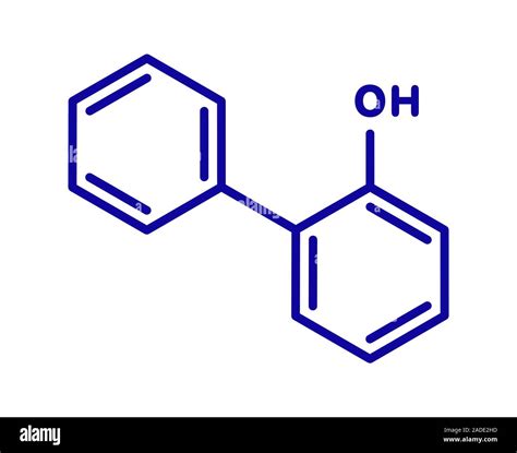 2 Phenylphenol Preservative Molecule Biocide Used As Food Additive