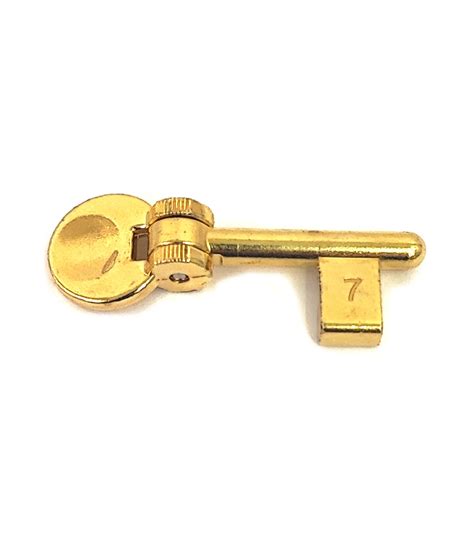 Agb Folding Key Number 7 For Sliding Door Lock