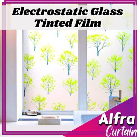 Electrostatic Glass Sheet Tinted Cermin Privacy Lazada