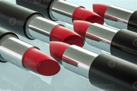 Lipstick With Light Color Background Product Photography 3d Rendering