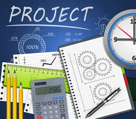 Project Management Mind Map Scheme Diagram Stock Vector Illustration Of Development
