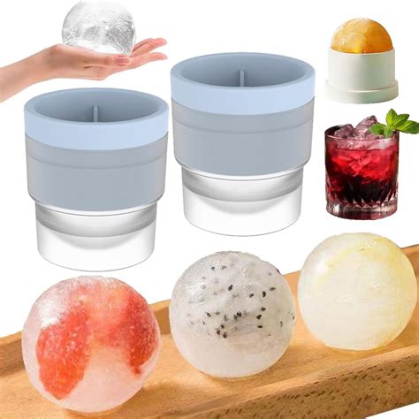 Food Grade Stackable Slow Melting Diy Ice Ball For Cocktail Whiskey