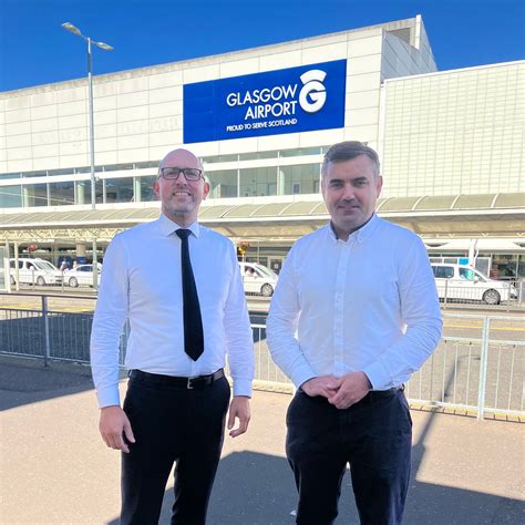 Glasgow Airport Our Head Of Planning Ross Nimmo Welcomed Facebook