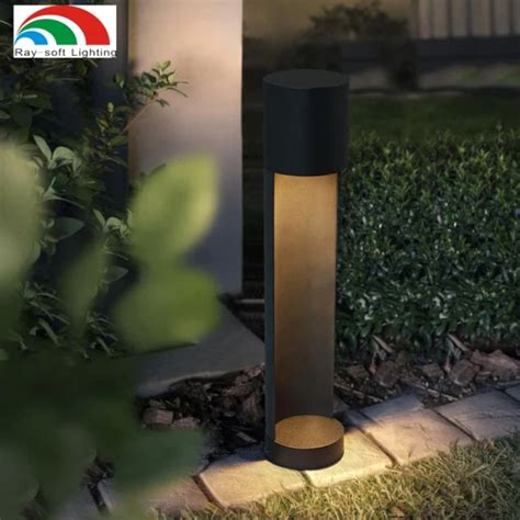 Gu10 Socket Column Cylindrical Ip65 Waterproof Exterior Pathway Street