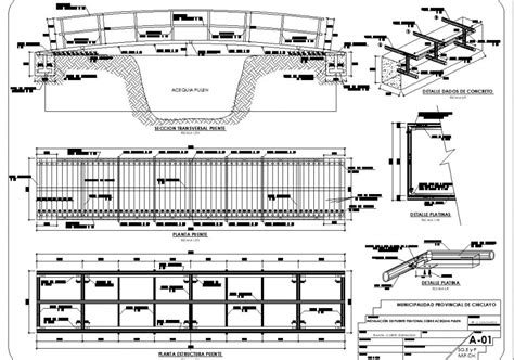 an architectural drawing shows the various sections and details for a