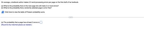 Solved On Average A Textbook Author Makes 25