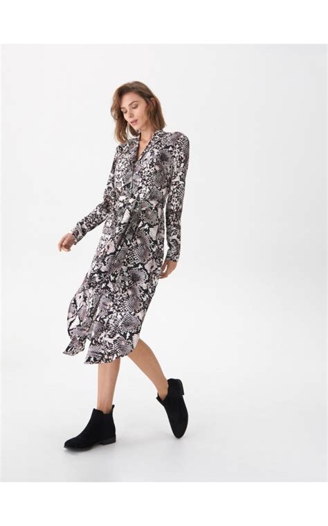 Kleid Mit Schlangenmuster House Wb010 90x
