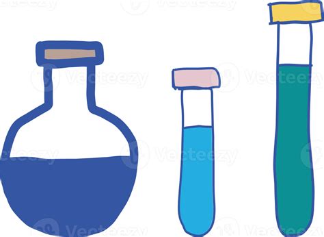 A Set Of Flasks For Chemistry Experiments 16617628 Png