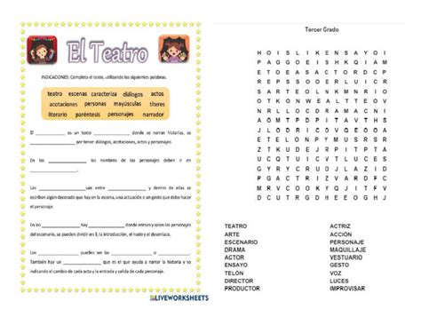 Actividad De Teatro Pdf