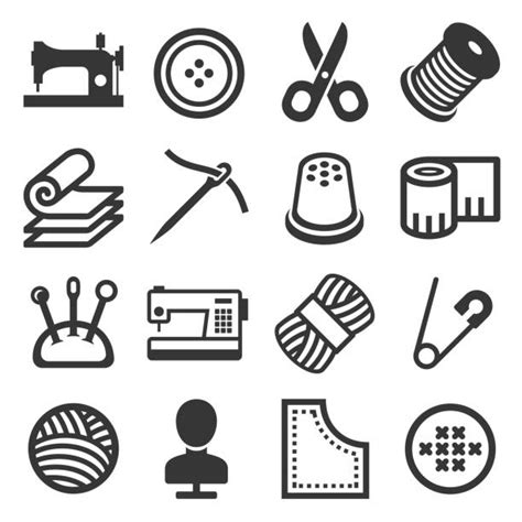 20 Sowing Needle Stock Illustrations Royalty Free Vector Graphics