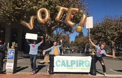‘a Completely Different Ballgame Calpirg Turns Out The 2020 Vote
