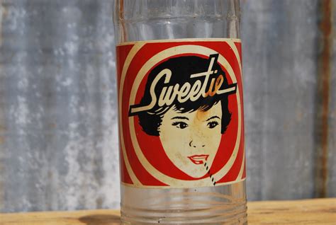 Sweetie Soda Bottle 1960s Mod Pop Art Soda Cola Bottle Etsy
