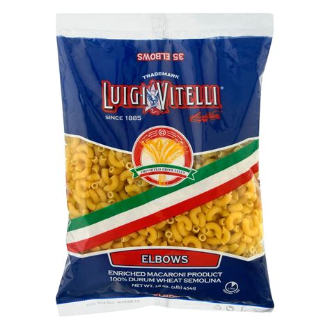 Luigi Vitelli Elbows Pasta Stockupexpress
