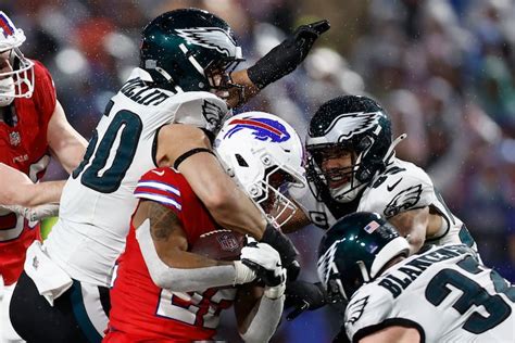 Eagles ‘sturdy Defense Weathered The Storm In Buffalo To Win At Bills