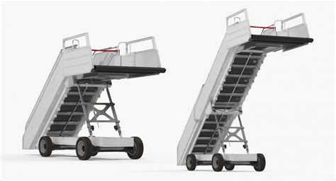 3d Model Passenger Steps 3d Molier International
