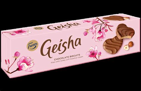 Geisha Chocolate Biscuits With Hazelnut Cream 100 G