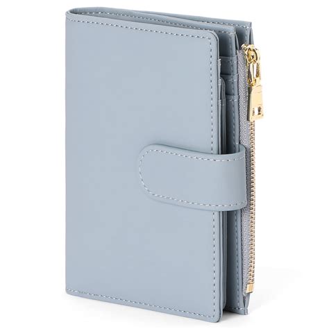 Gaekeao Small Wallets For Women Leather Rfid Blocking Bifold Zipper