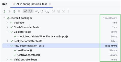 探索测试结果 Intellij Idea 文档