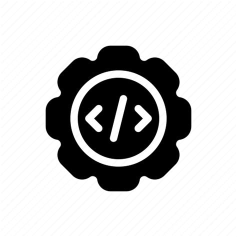 Gear Configuration Web Programming Setting Coding Icon Download