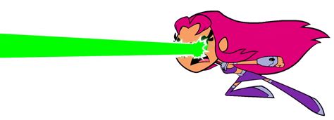 Starfire Blasts By Markendria2007 On Deviantart