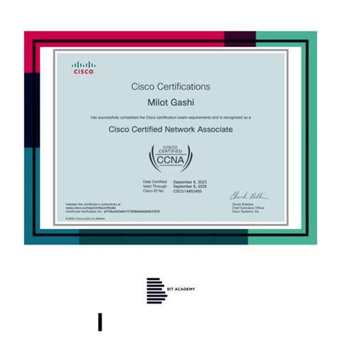 bit academy on linkedin bitacademy cisco ccna certificate official