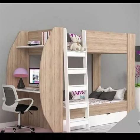 خرید و قیمت تخت خواب کودک ونوجوان ، دونفره جنس ملامینه پویا ابعاد 180 در 80 پس کرایه از غرفه