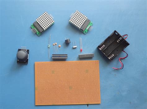 Building A LED MatrixGame Console With Arduino Tutorials