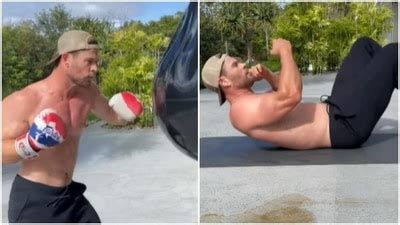 This Is How Chris Hemsworth Is Training For Extraction Sequel See
