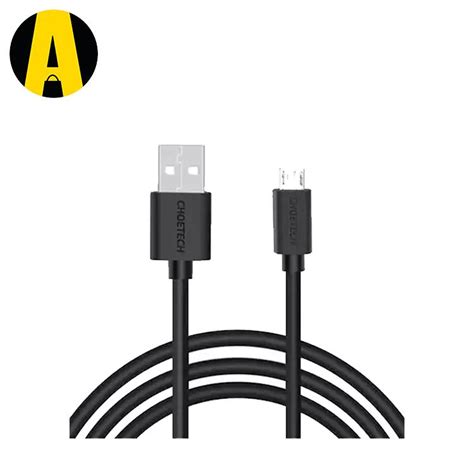 Choetech Cable Ab003 Usb A To Micro Usb 1 2m Cable Black Agnadeen