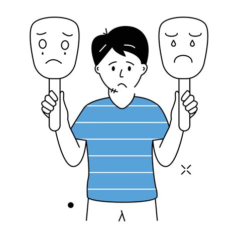Trendy Personality Disorder 19802399 Vector Art At Vecteezy