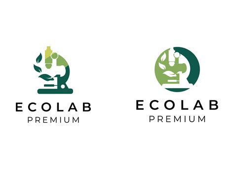 Ecolab Microscope Logo Design Vector Microscope Logo Design 26149150