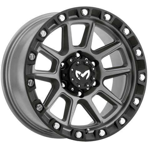 Set Of 4 Mkw M205 17x8 5 5x150 10mm Gunmetal Wheels Rims 17 Inch Ebay