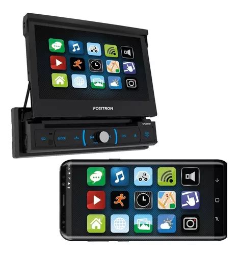 Dvd Player Automotivo Pósitron Sp6330bt Retrátil Bluetooth Mercadolivre