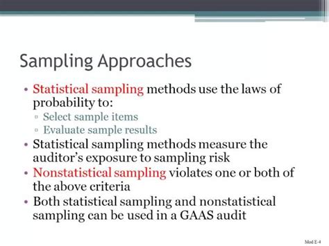 Judgemental Sampling In Auditing