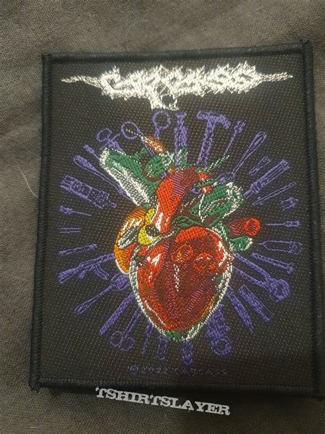 Carcass Torn Arteries Patch 2022 Tshirtslayer Tshirt And Battlejacket Gallery