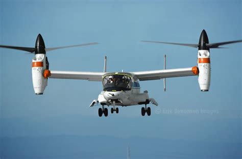Nasabell Xv 15 Tilt Rotor On A Test Flight At Nasa Ames Research