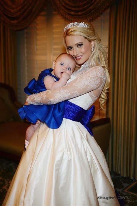 Get Up Close And Personal With Holly Madisons Wedding Gown Madison