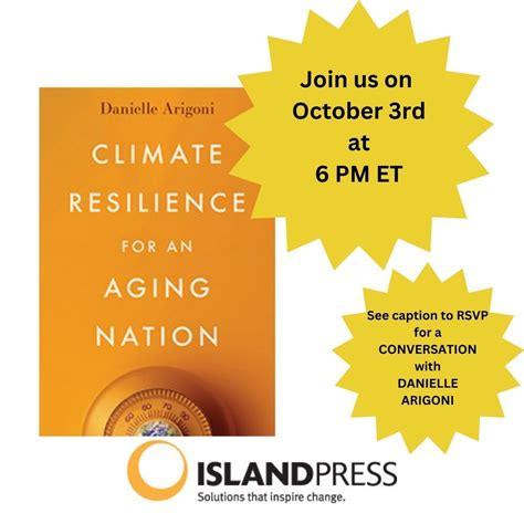 Danielle Arigoni On Linkedin Im Excited To Talk With The Many Supporters Of Island Press About