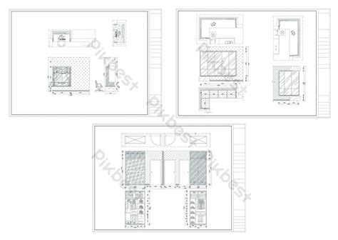 Cad Elevation Construction Drawing Decors And 3d Models Dwg Free