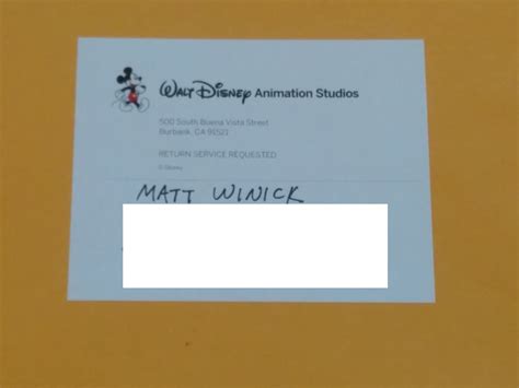 Mattsletters Mr Mark Henn Walt Disney
