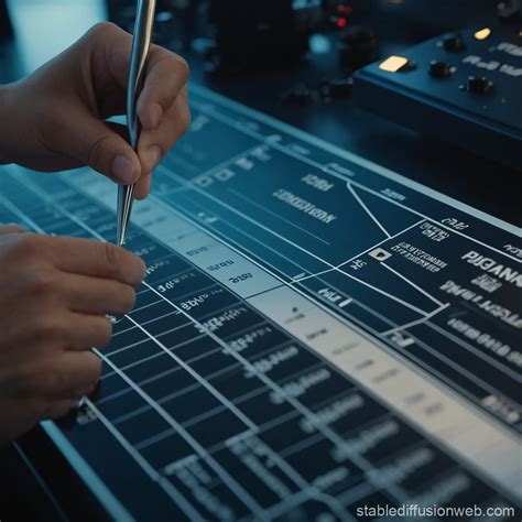 Improving Line Performance Stable Diffusion Online