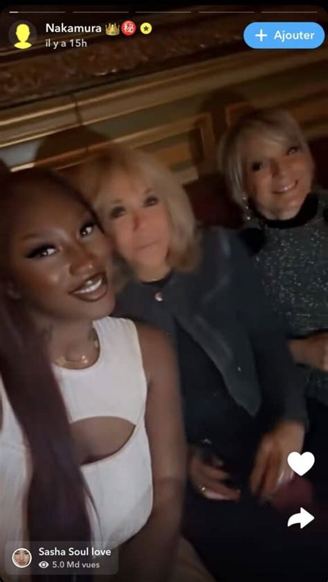 Aya Nakamura Sa Vidéo Improbable En Soirée Avec Brigitte Macron Et La