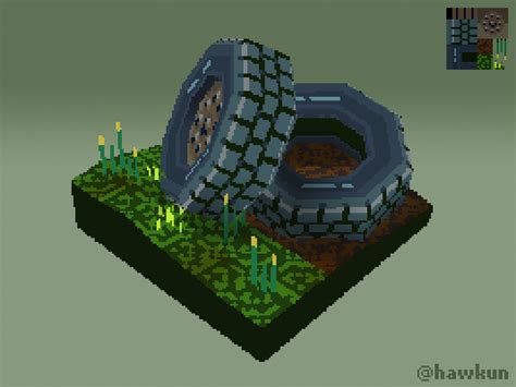 The Ecto 8 In Picocad R Low Poly