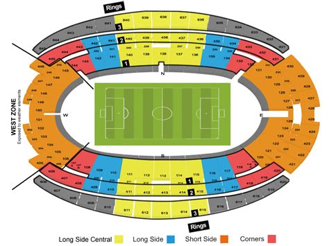 Singapore National Stadium Seating Plan