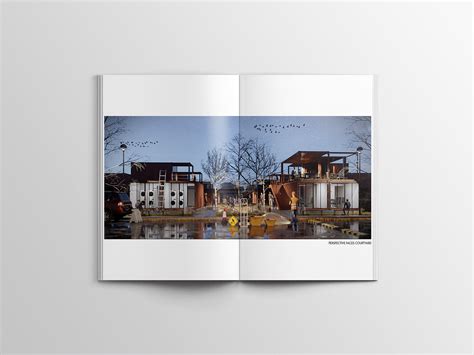 Container Yard Architectural Visualization Behance
