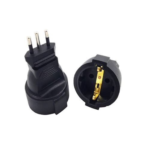 Iec Converter Cee77 European Embedded Plug To Br Grandado