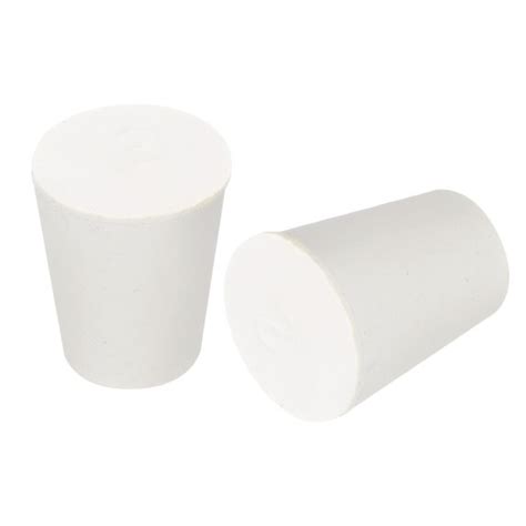 Tapered Shaped Solid Rubber Stoppers 15mm To 21mm 14 Pack Lab Rubber
